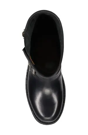 THE FRYE COMPANY Viv Short Engineer Boot - Black