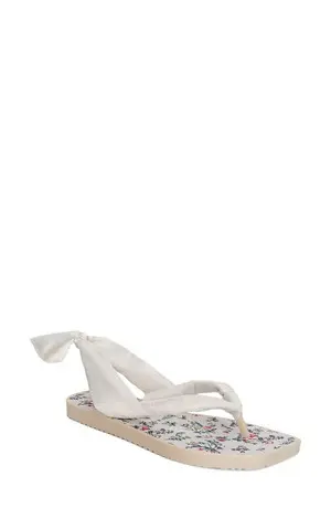 Badgley Mischka Wrenna Slingback Sandal - Ivory Multi