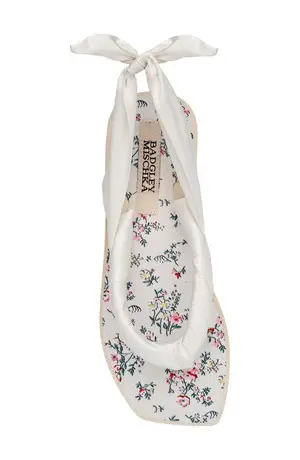 Badgley Mischka Wrenna Slingback Sandal - Ivory Multi