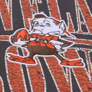 Mitchell & Ness Cleveland Browns Vintage Logo Crewneck Sweatshirt