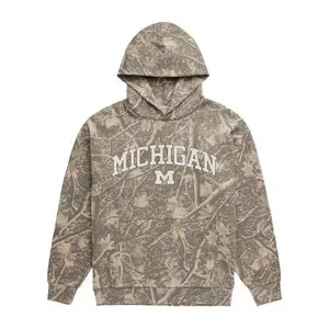 USCAPE APPAREL Michigan Wolverines Back Bay Fleece Hoodie - Camo