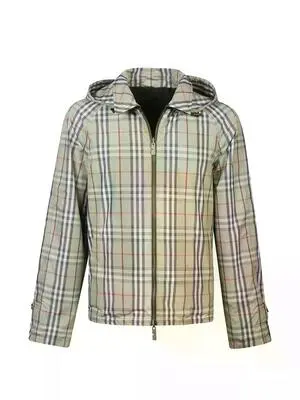 Burberry Check Hooded Jacket