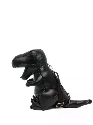 Mihara Yasuhiro Dolls Dinosaur Shoulder Bag - Black