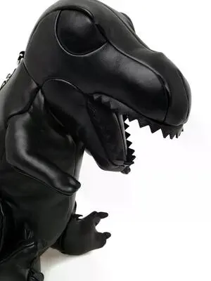 Mihara Yasuhiro Dolls Dinosaur Shoulder Bag - Black