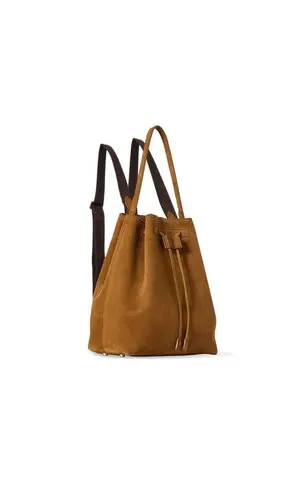 THE ROW Suede Backpack 9