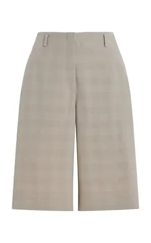 Lafayette 148 New York Clark Tailored Wide-leg Shorts