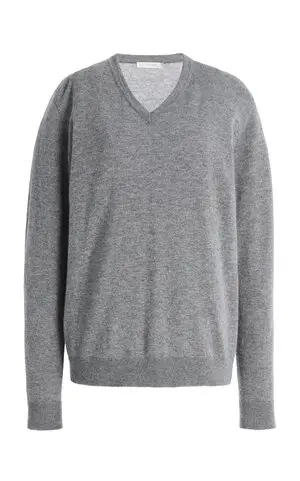 THE ROW Nian Cashmere Sweater - Grey