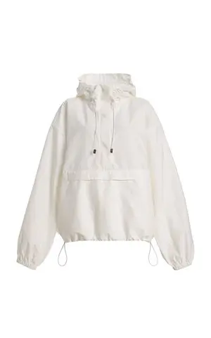 RÓHE Textured Cotton-blend Anorak