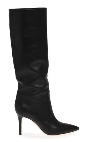 GIANVITO ROSSI Hansan Leather Knee Boots