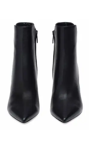 GIANVITO ROSSI Levy Leather Ankle Boots - Black
