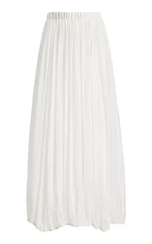 Bondi Born Cremona Balloon Maxi Skirt - White
