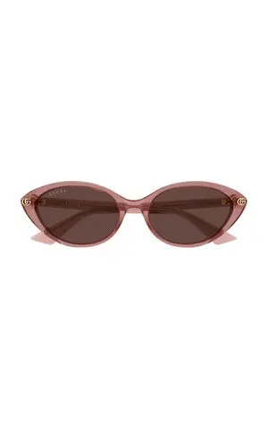 Gucci Cat-eye Acetate Sunglasses - Pink
