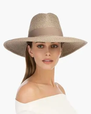 Eric Javits Daphne Fedora Hat - Navy