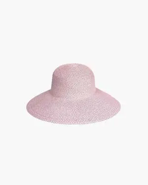 Eric Javits Hampton Squishee Straw Hat - Pink Opal