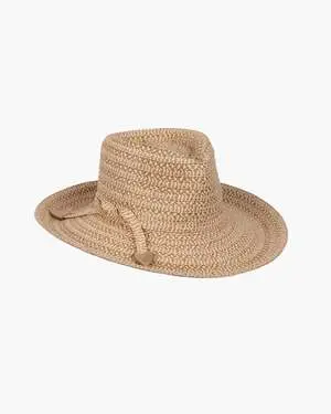 Eric Javits Havana Straw Hat With Upf 50+ Sun Protection - Peanut