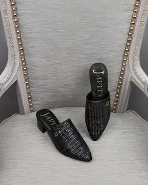 Eric Javits Aura Mule - Black