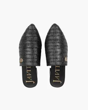 Eric Javits Aura Mule - Black
