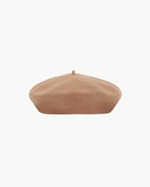 Eric Javits Wool Beret - Camel