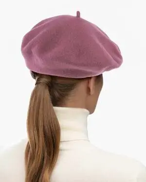 Eric Javits Wool Beret - Camel