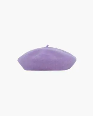 Eric Javits Wool Beret Lilac