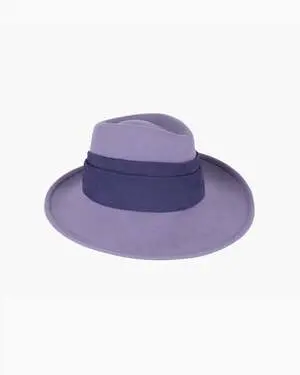 Eric Javits L'avenue Wool Felt Fedora - Lilac