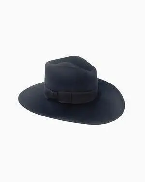 Eric Javits Fedora Hat With Upf 50+ Sun Protection - Black