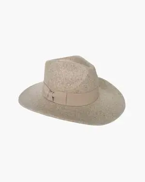 Eric Javits Dakota Felt Fedora Hat - Bone