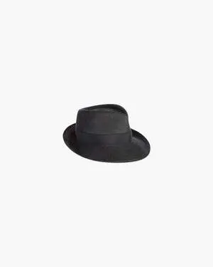 Eric Javits Squishee Classic Fedora Straw Hat - Originalblack