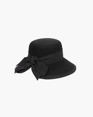 Eric Javits Diva D'hiver Felt Hat - Black