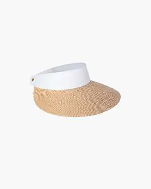 ERIC JAVITS Champ Ii Visor - Natural/black
