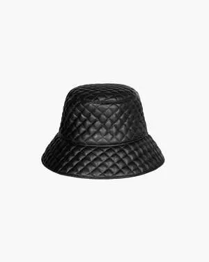 Eric Javits Quilted Bucket Hat - Black