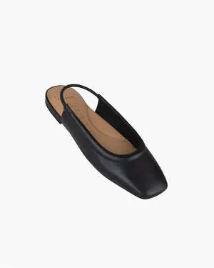 Eric Javits Peyton Leather Flat Shoes