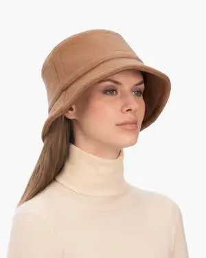 Eric Javits Alexis Bucket Hat - Café Au Lait