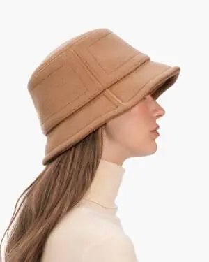 Eric Javits Alexis Bucket Hat - Café Au Lait