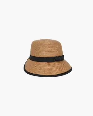 Eric Javits Pamie Visor - Natural/black