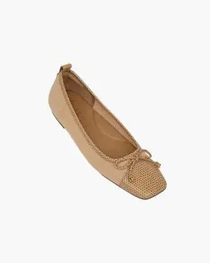 Eric Javits Parris Ballet Flat - Peanut