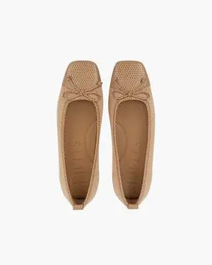 Eric Javits Parris Ballet Flat - Peanut