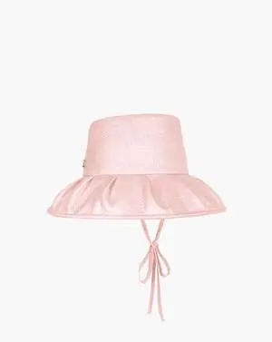 Eric Javits Mid-Size Straw Sun Hat Light Pink