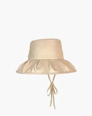 Eric Javits Mid-Size Straw Sun Hat Sand