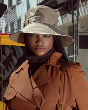 Eric Javits Kaya Rain Hat - Leopard