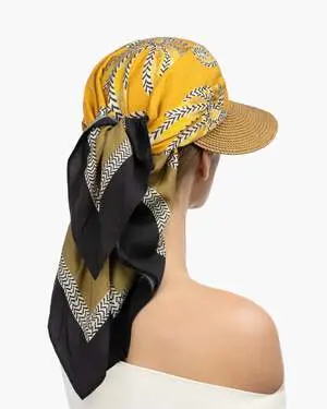 Eric Javits Bandana Visor - Calypso
