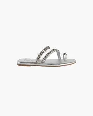 Eric Javits Chainmi Toe Loop Sandal