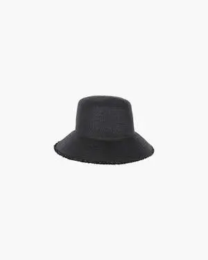 Eric Javits Squishee Bucket Hat Originalblack