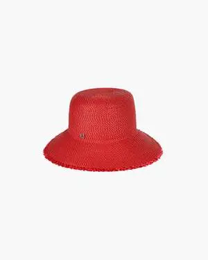 Eric Javits Squishee Bucket Hat Red