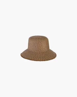 Eric Javits Squishee Bucket Hat Tabac Speckle