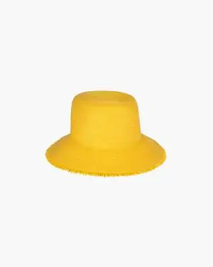 Eric Javits Squishee Bucket Hat Yellow