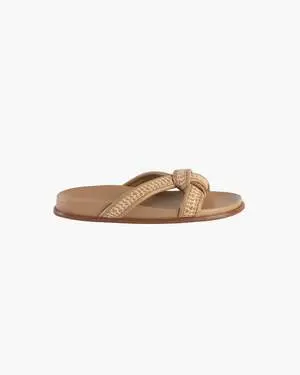 Eric Javits Notti Straw Braid Sandals