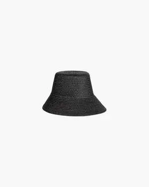 Eric Javits Marina Bucket Hat - Black