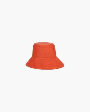 Eric Javits Marina Bucket Hat Flame