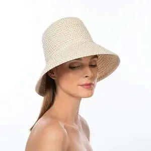 Eric Javits Marina Bucket Hat - Natural